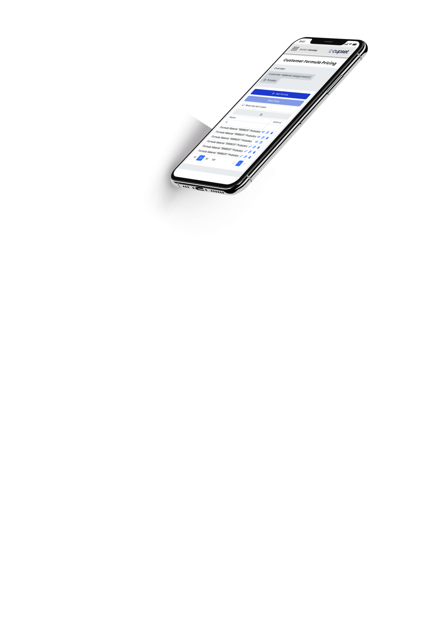 Formula Pricing – cupset